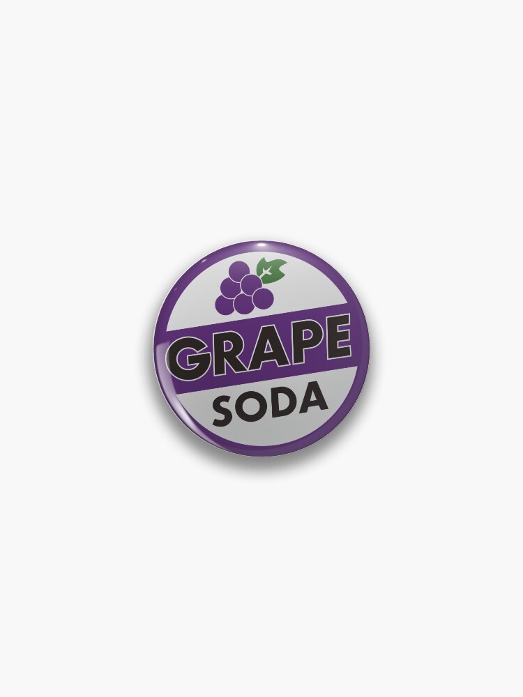 "Up - Grape Soda Badge" Pin for Sale by andmoore | Redbubble