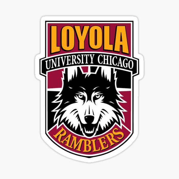 "Retro Loyola Logo" Sticker for Sale by cmdurk | Redbubble