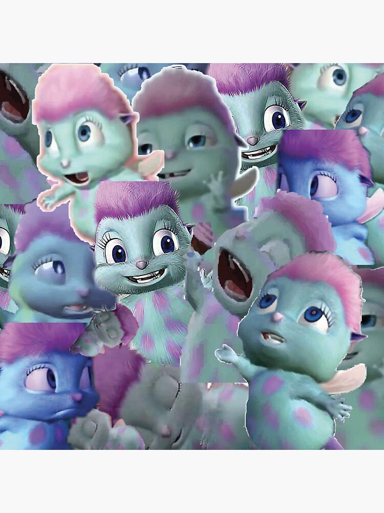 "Bibble Collage" Sticker for Sale by broadwaycantdie | Redbubble