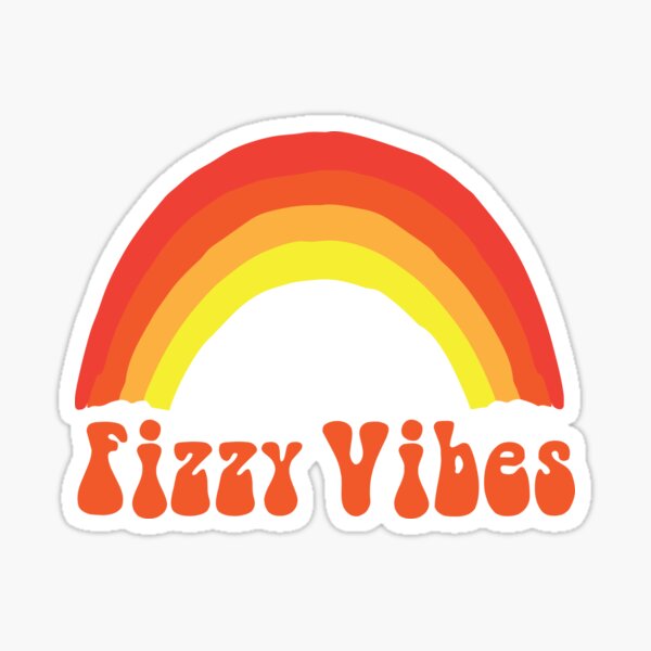 "~ Fizzy Vibes ~" Sticker for Sale by cintias | Redbubble