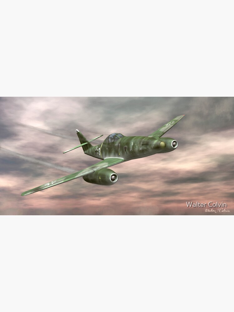 "Messerschmitt Me-262 " Sticker for Sale by Skyviper | Redbubble
