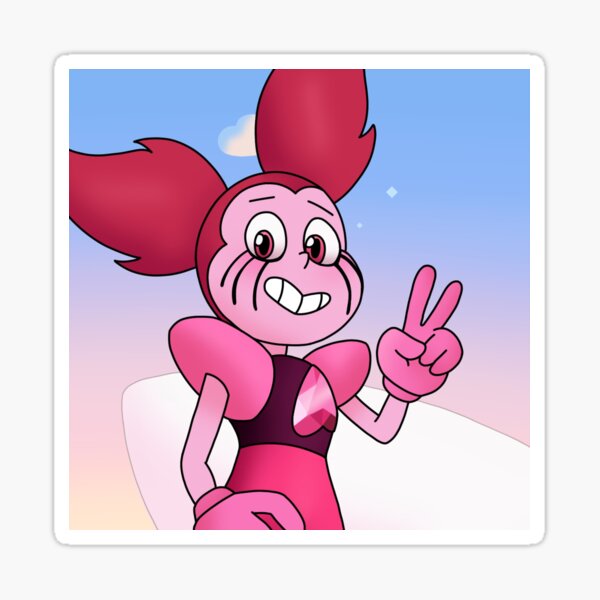 "Spinel " Sticker for Sale by universedoodles | Redbubble