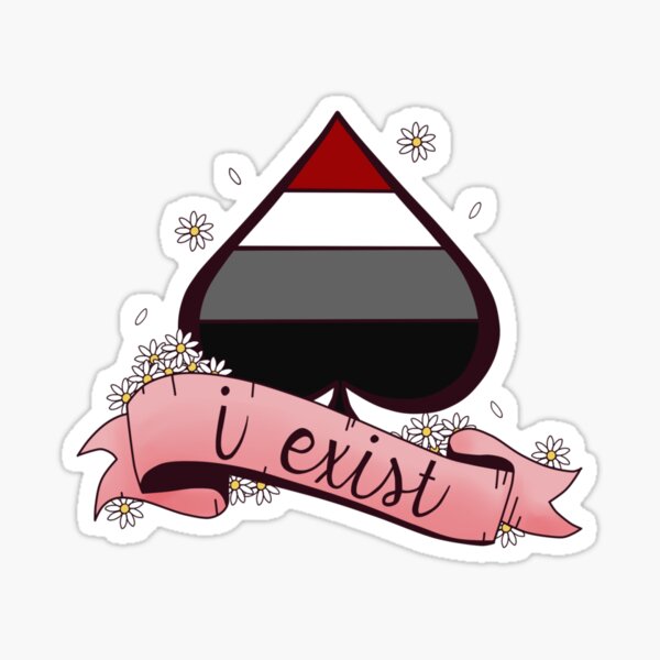 ""I Exist" Placiosexual Flag" Sticker for Sale by tsundorima | Redbubble