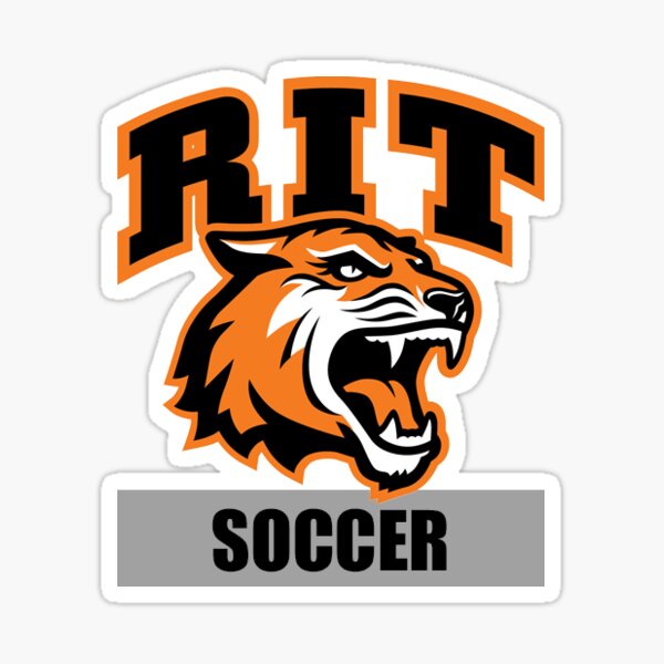 "RIT Soccer" Sticker by egracedesigns | Redbubble