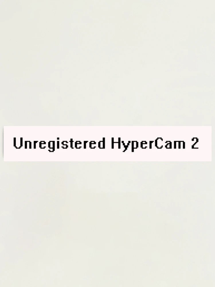 Unregistered Hypercam