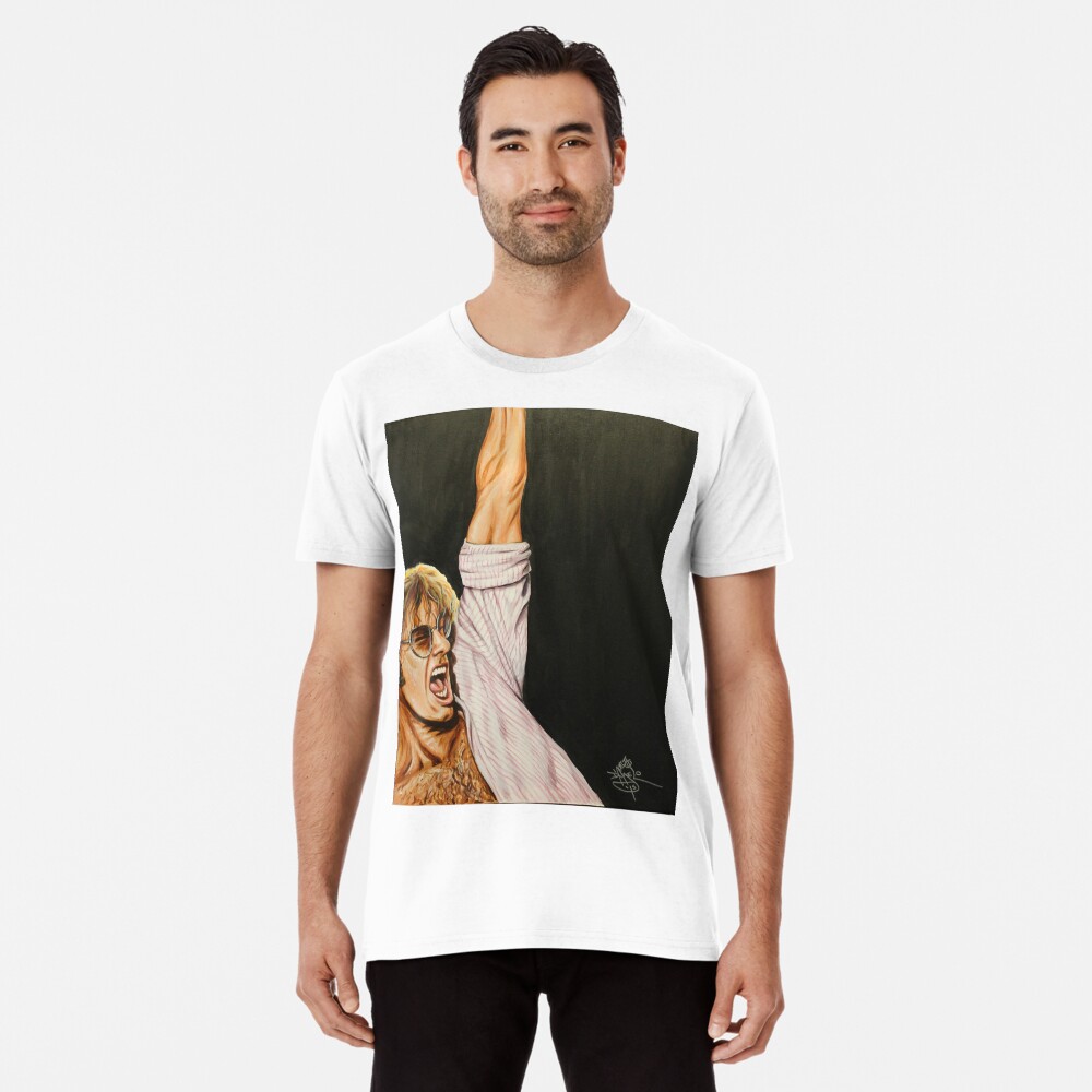 "Warren Zevon portrait" T-shirt for Sale by Lonewolf127 | Redbubble ...