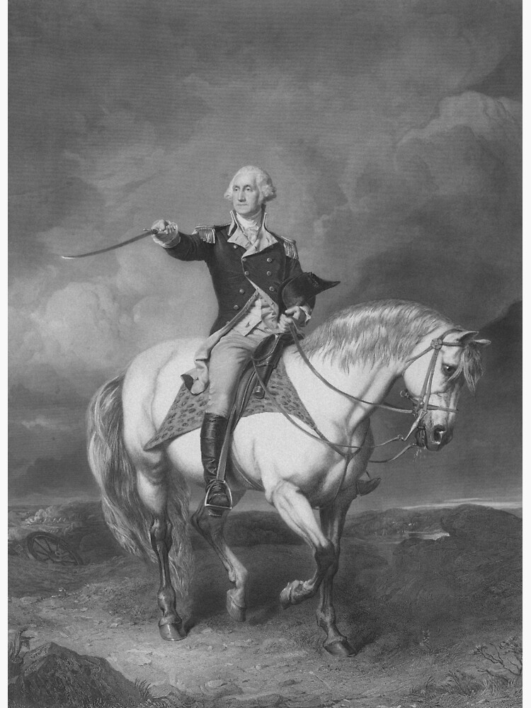 "Washington Receiving A Salute At Trenton" Photographic Print for Sale ...