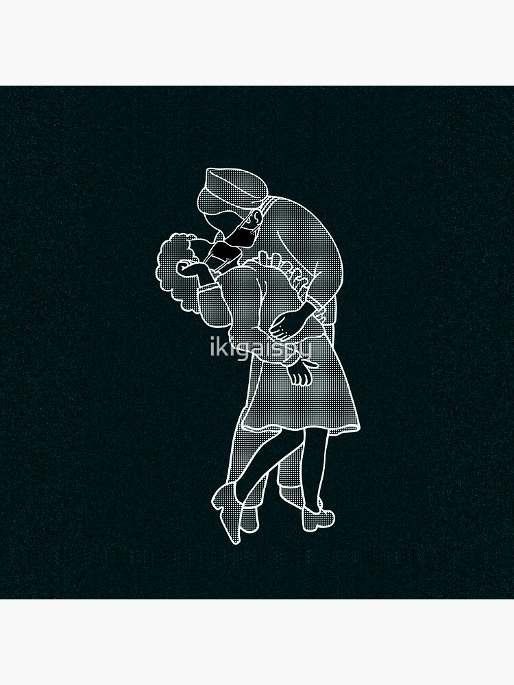 "Modern Love" Sticker by ikigaispy | Redbubble