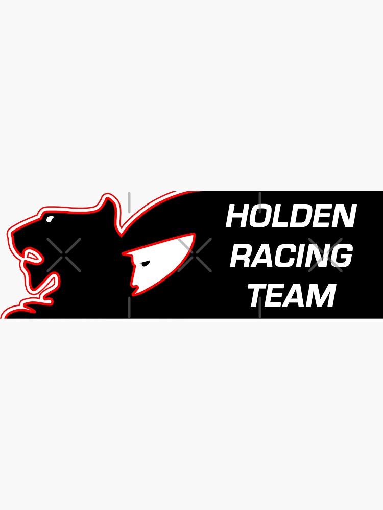 "Holden Racing Team Vintage White " Sticker for Sale by darkmonohue ...