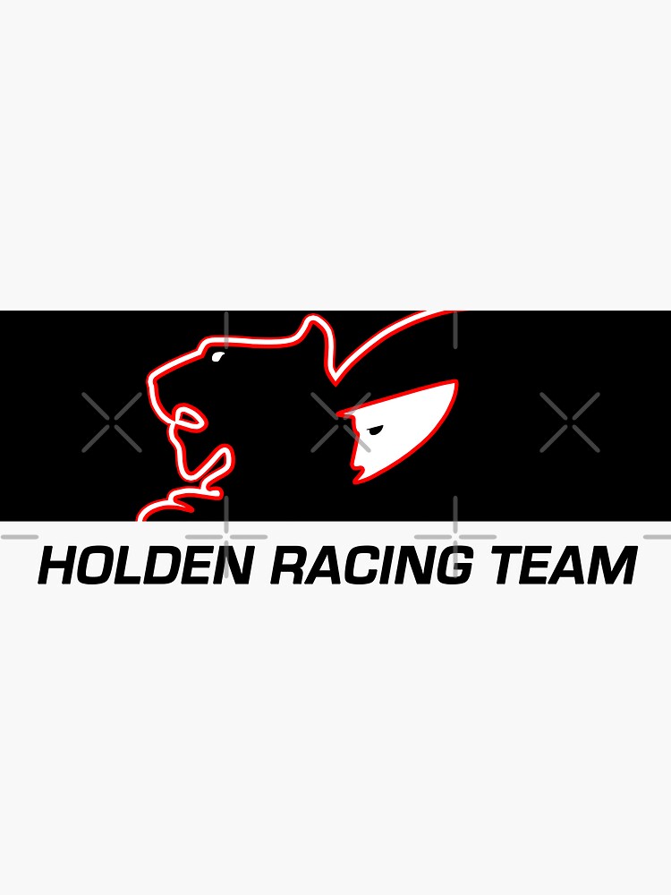 "Holden Racing Team vintage - White" Sticker by darkmonohue | Redbubble