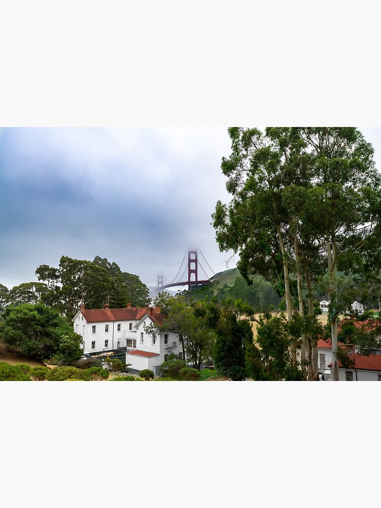 "Golden Gate Bridge Through Cavallo Point" Poster for Sale by ...