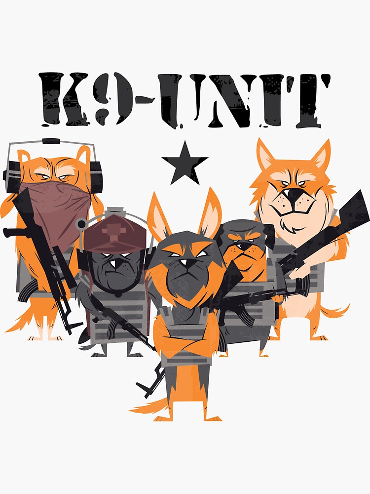 "K9 Unit Police Dogs" Sticker by K9Andi | Redbubble