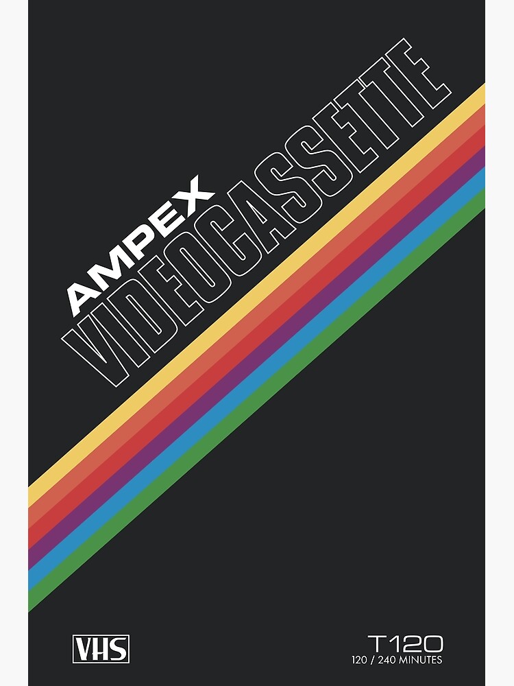 "AMPEX VHS COVER" Poster for Sale by throughthepines | Redbubble