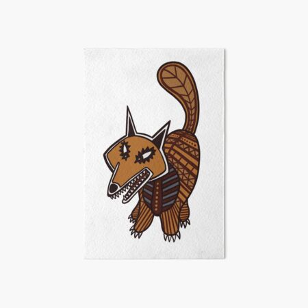 "The Fox - Watership Down Fan Art" Art Board Print by MonoMano | Redbubble