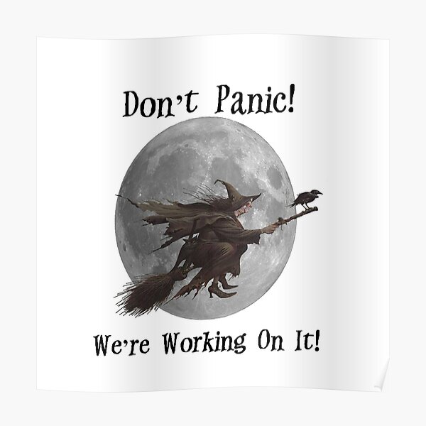 "The Witches Are Working On It " Poster by Thunderbird2 | Redbubble