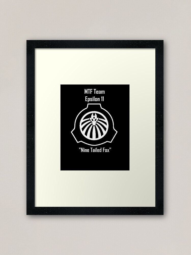 "SCP Epsilon 11" Framed Art Print by HMWRCKRSTRTWR | Redbubble
