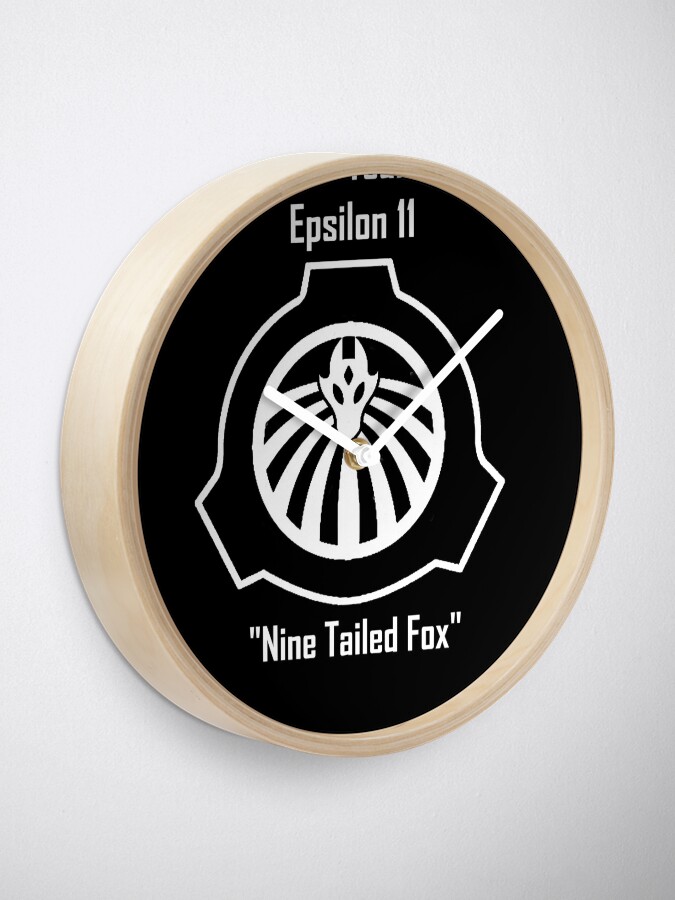 "SCP Epsilon 11" Clock by HMWRCKRSTRTWR | Redbubble