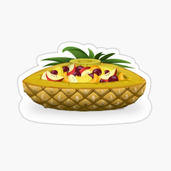 "Cool Pineapple fruit" Sticker by nabeelpk2014 | Redbubble