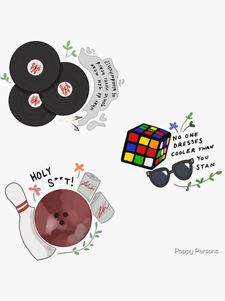 "Stanley Barber Sticker set" Sticker for Sale by Haru-l-art | Redbubble