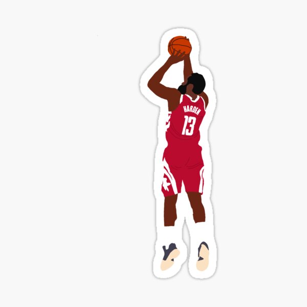 "James Harden " Sticker for Sale by athleteart20 | Redbubble