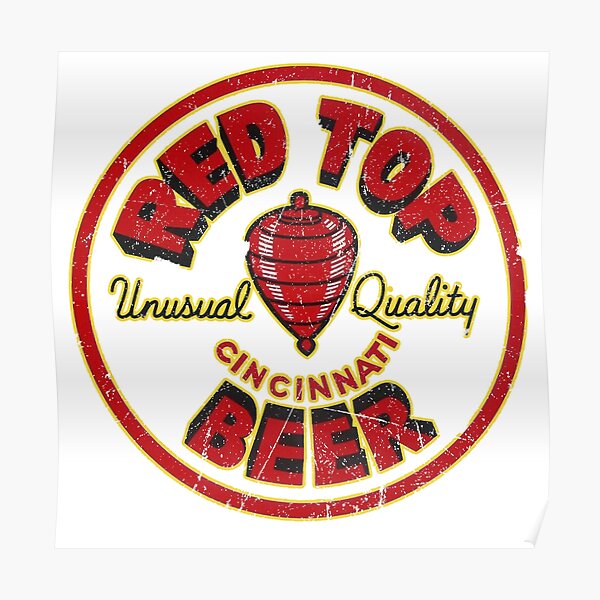 "Red Top Beer" Poster for Sale by Retrorockit | Redbubble