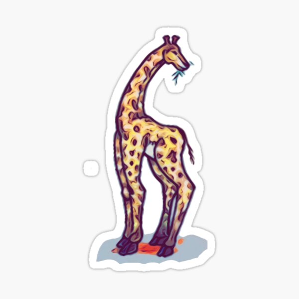 "Giraffe" Sticker by Custom-Heraldry | Redbubble