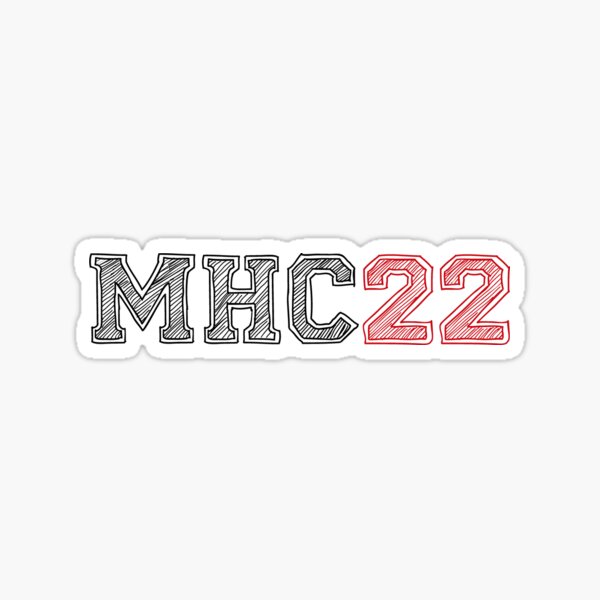 "MHC 2022" Sticker for Sale by nburk3498 | Redbubble