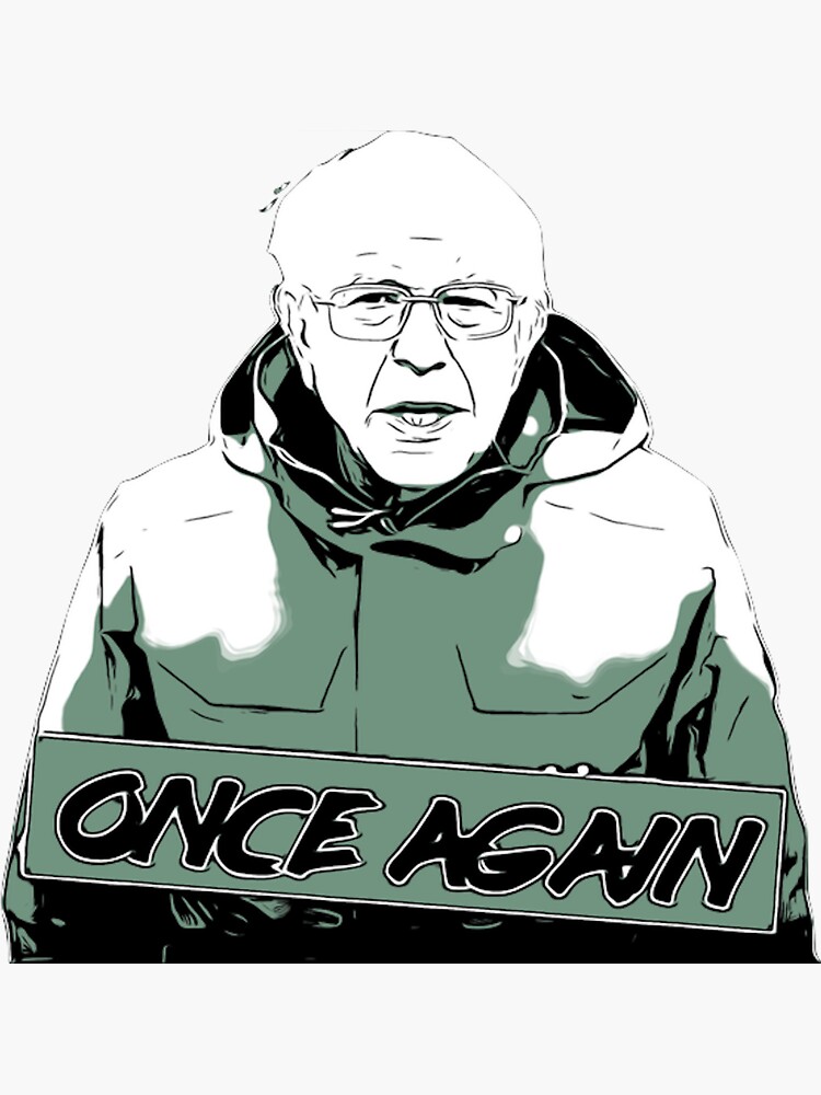 "ONCE AGAIN (CORNER LOGO)" Sticker for Sale by BigMoneyZ | Redbubble