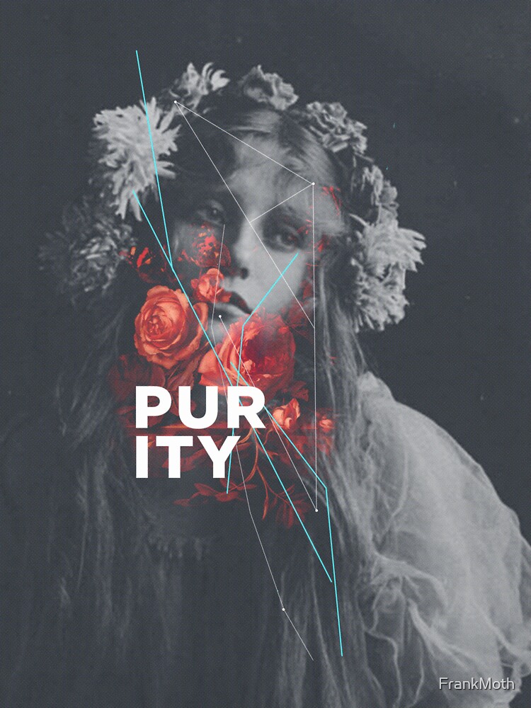"Purity" Sticker for Sale by Frank Moth | Redbubble