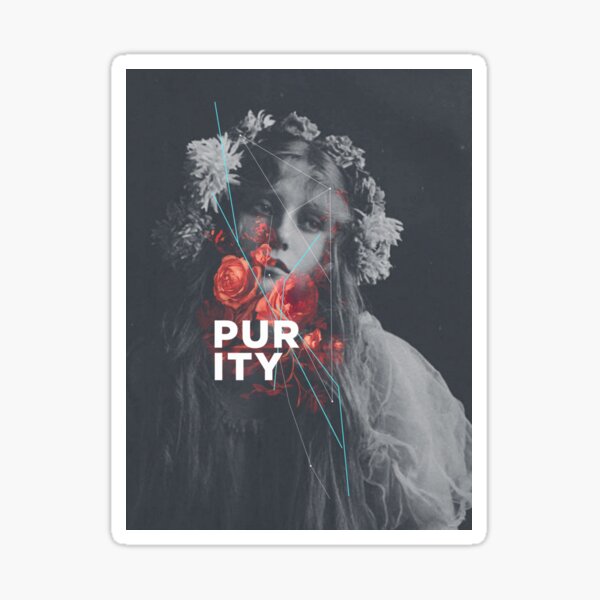 "Purity" Sticker for Sale by Frank Moth | Redbubble