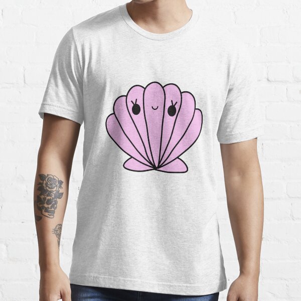"Kawaii Shell in Pink Cute Beachy Design " T-shirt by mariekawaii ...
