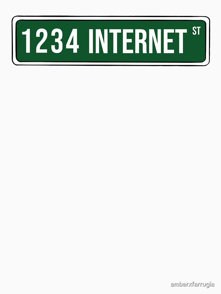 "1234 Internet St - Jenna Marbles" Essential T-Shirt for Sale by ...