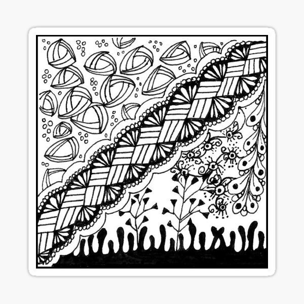 "Diagonal" Sticker for Sale by cschrock | Redbubble