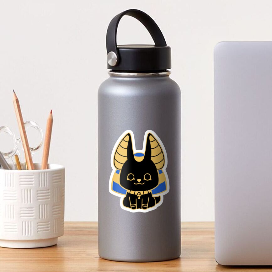 "Anubis Cute Chibi Kawaii Style" Sticker for Sale by TurtleForged ...
