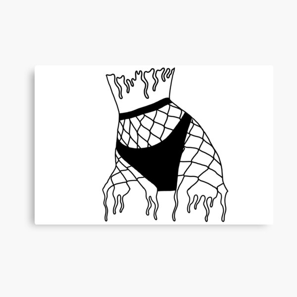 "Fishnet Female Body" Canvas Print for Sale by FiveRoses | Redbubble