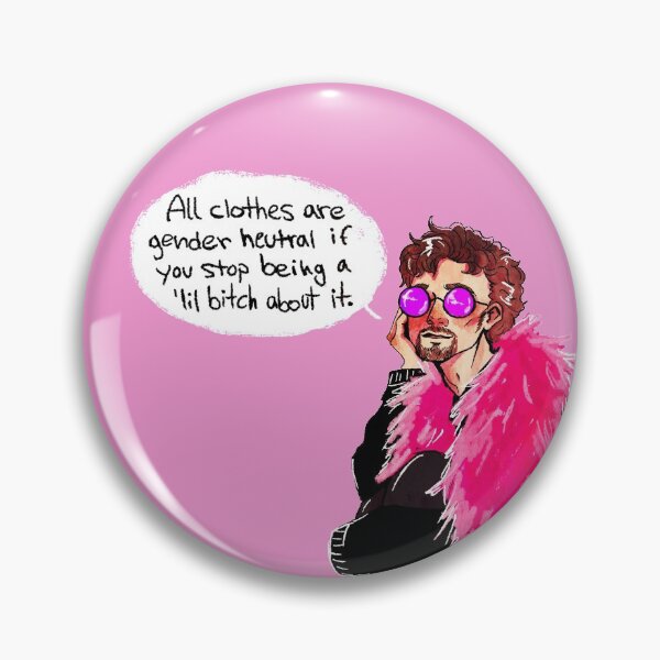 "GENDER NEUTRAL" Pin for Sale by Giulia Renzi | Redbubble