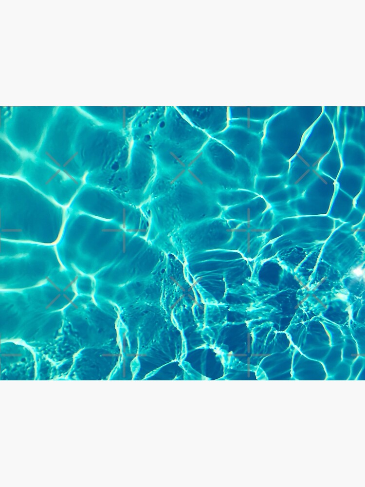 "Blue water ocean sea - acqua blu del mare oceano" Art Print by ...