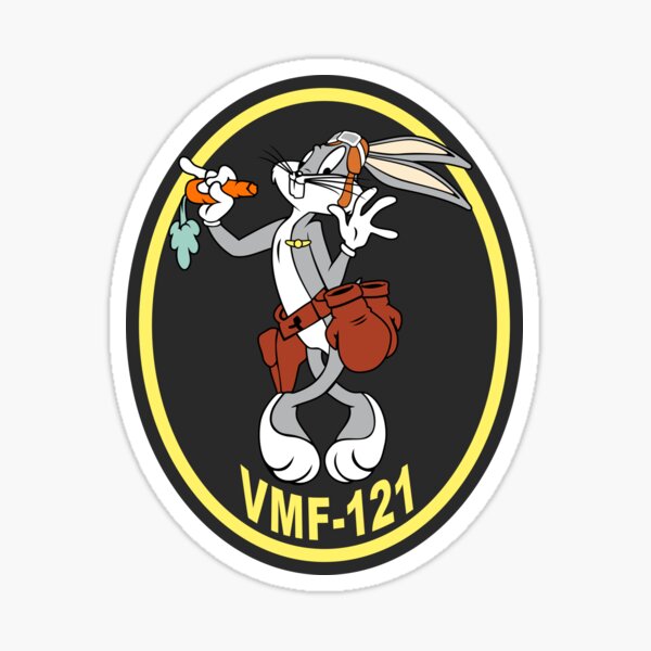 "VMF-121 USMC - WWII" Sticker by MBK13 | Redbubble