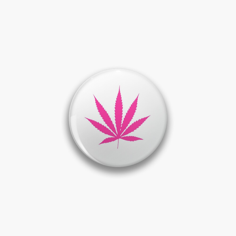 "pink weed" Sticker for Sale by KidDiana | Redbubble