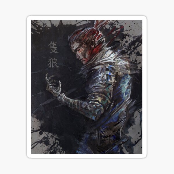 "Sekiro - Prosthetic Arm" Sticker by AlexaGoodies25 | Redbubble