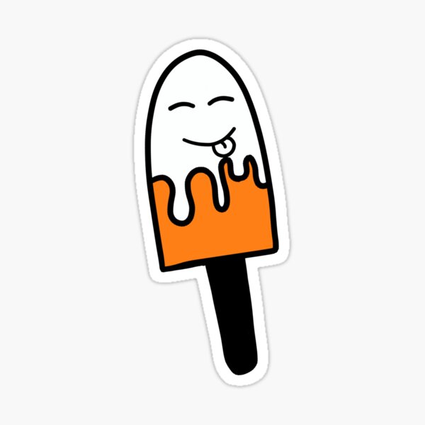 "Creamsicle Cutie" Sticker by mynameismya | Redbubble