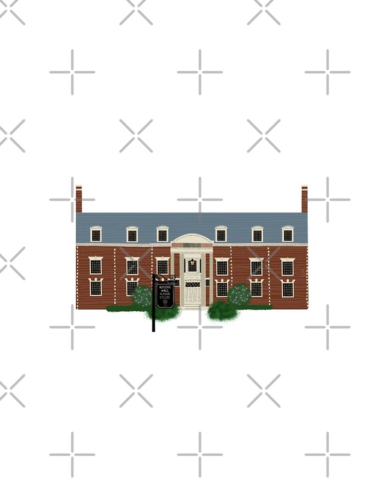 "Rutledge Hall Dorm MacMurray College " iPhone Case for Sale by ...