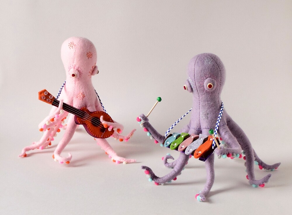 "Octopus Band" by Hiné Mizushima | Redbubble