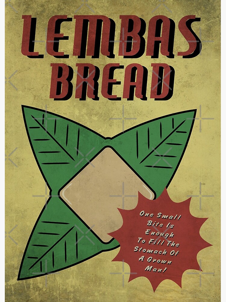 "Lembas Bread Advert" Art Print for Sale by emma95 | Redbubble