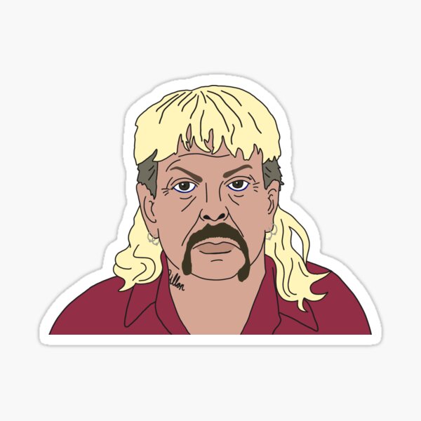 Joe Exotic Stickers | Redbubble