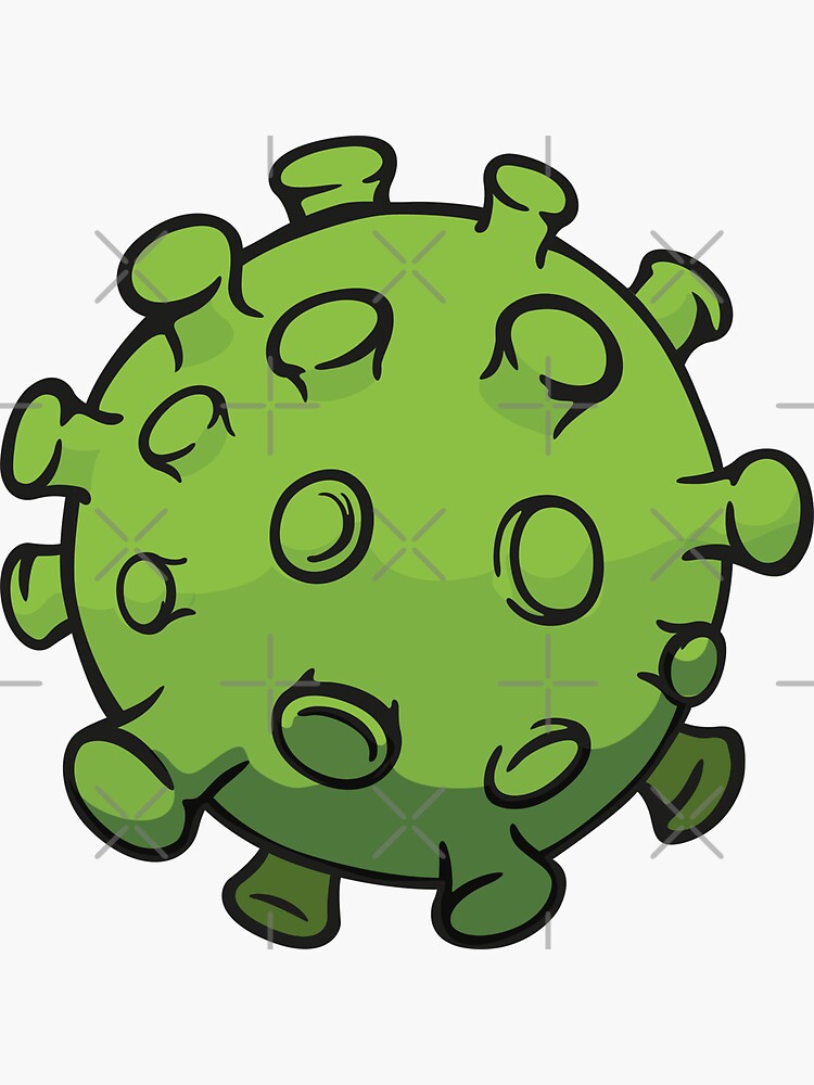"Illustration cartoon corona virus a microorganism, sars, covid 19 ...