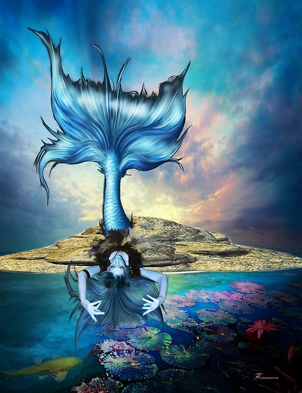 "BLUE SIREN" by Tammera | Redbubble