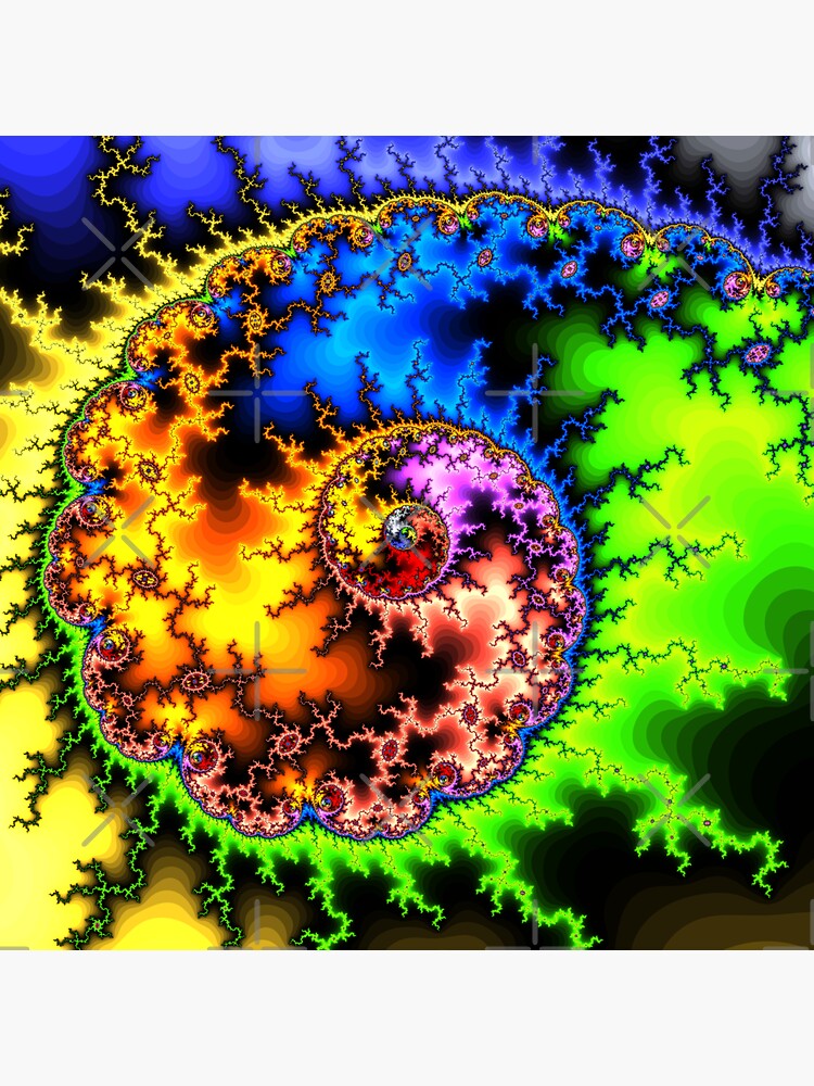 "Electric Cosmos Evolution" Sticker for Sale by RebellionInk | Redbubble