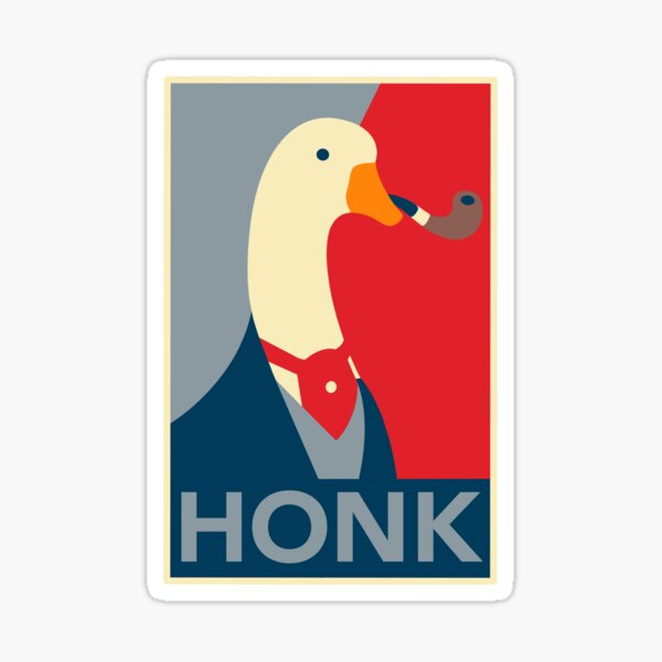 "HONK" Sticker by Zody1 | Redbubble