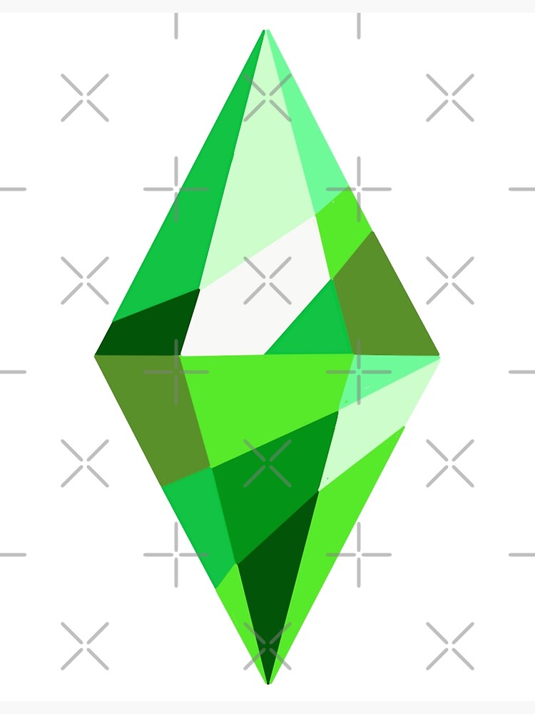 "plumbob" Poster by Mkawaii | Redbubble